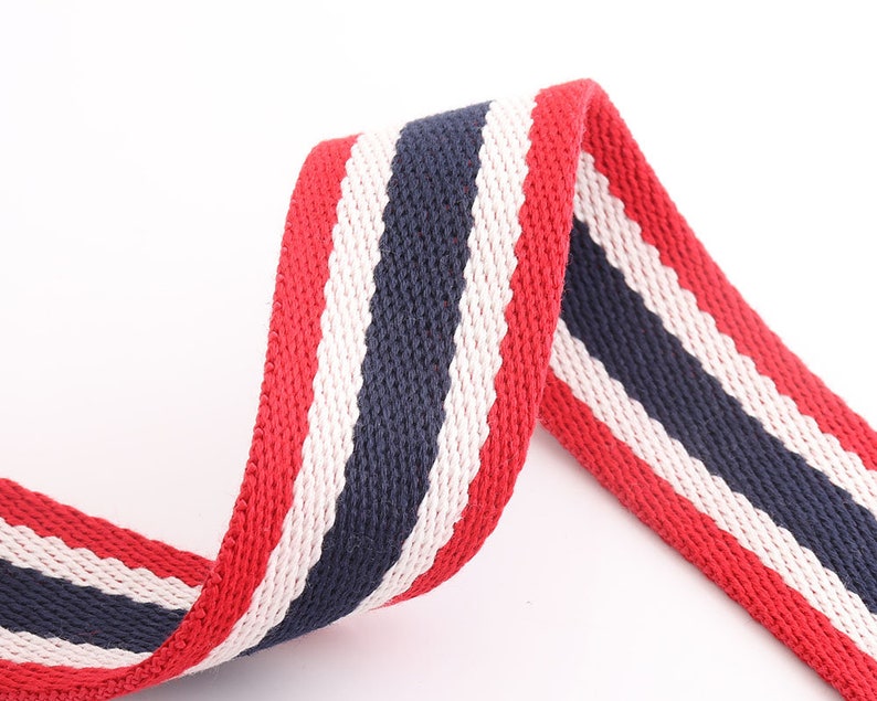 Cotton Webbing Stripes Straps Webbing-38mm Leash Webbing - Etsy
