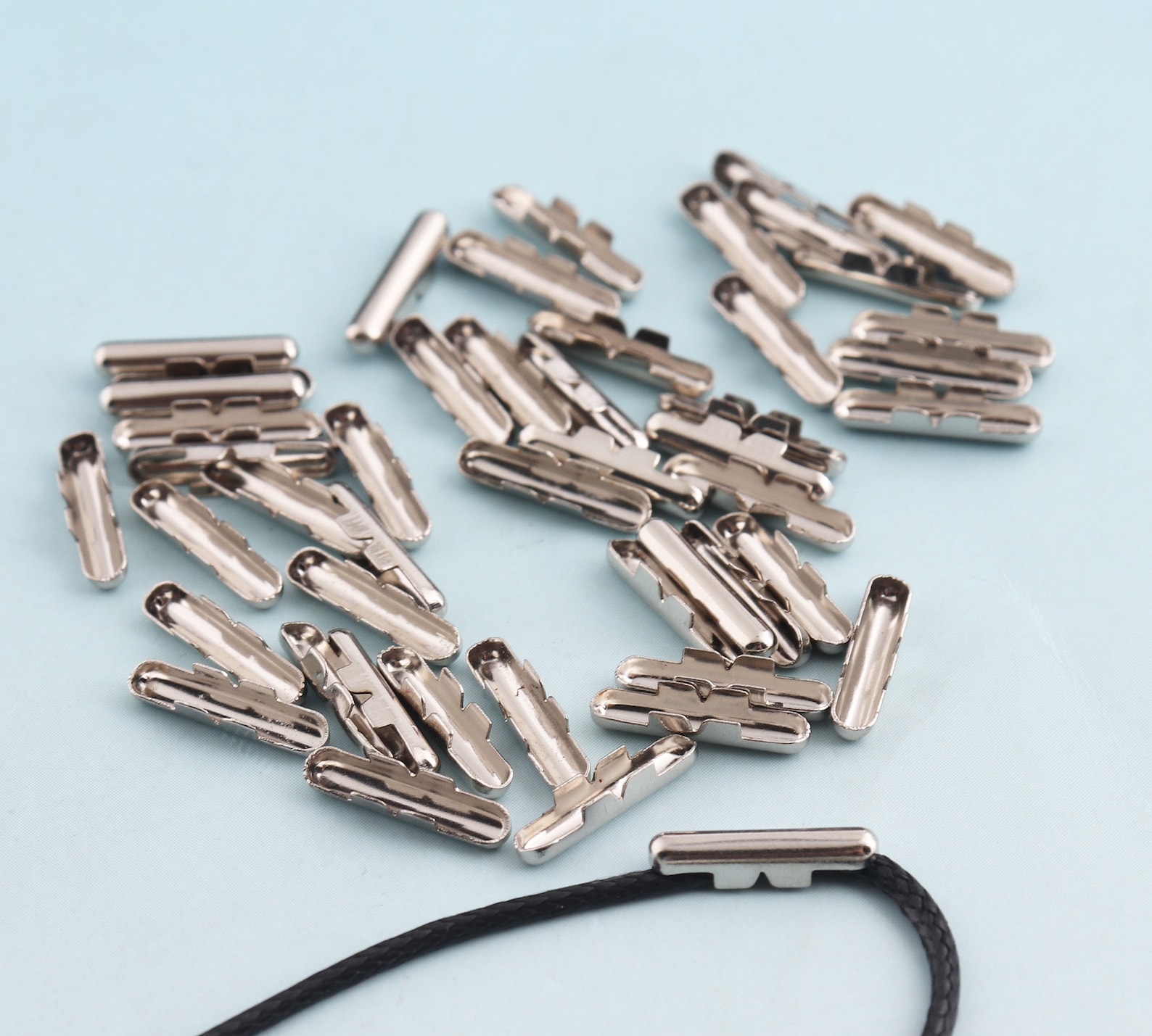 Silver Shoelace Bullets Metal Aglets Mini Shoelace Tips Tube - Etsy
