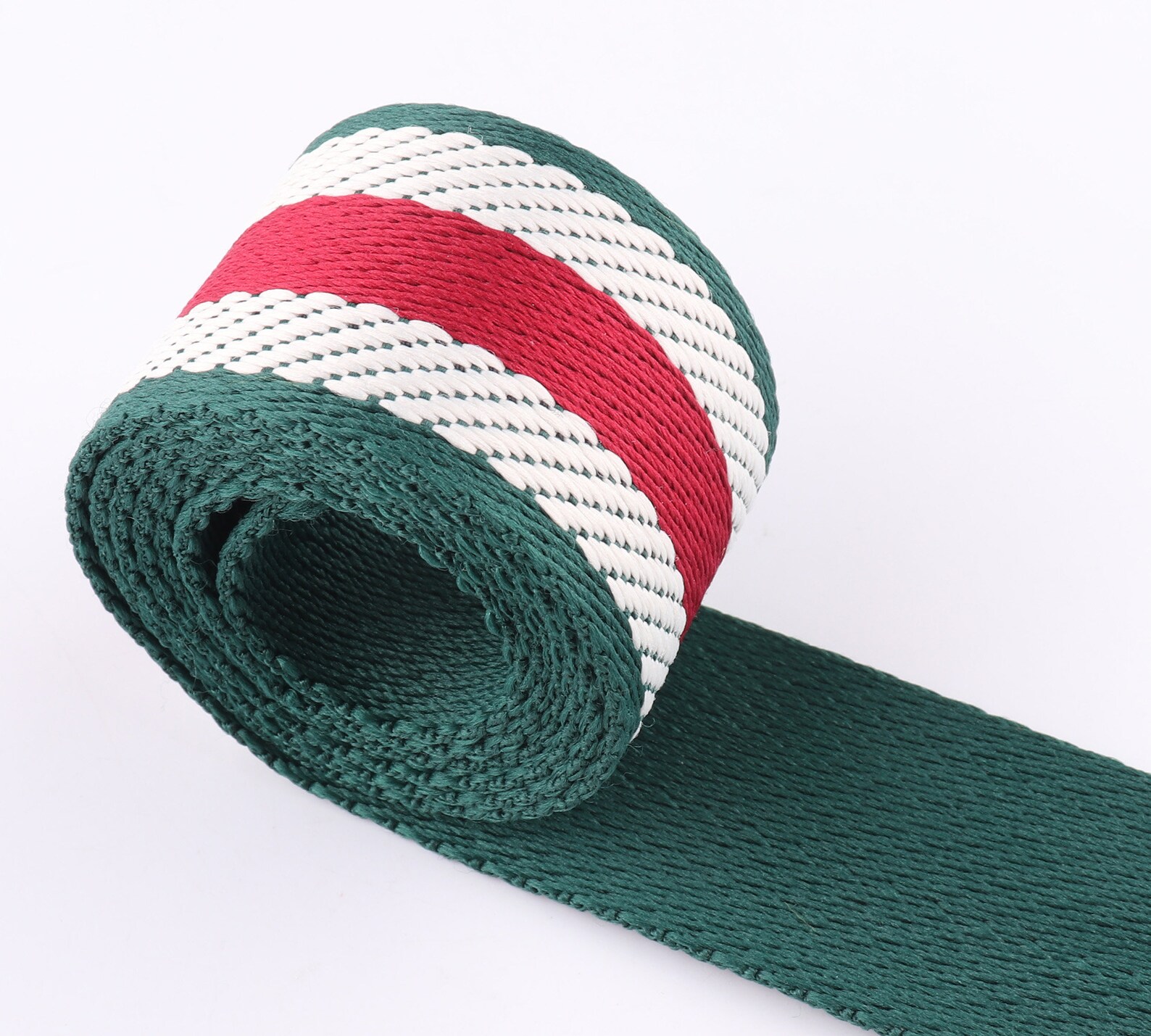 Stripes Webbing by the Yard 38mm Cotton Webbing Strap Leash Webbing ...