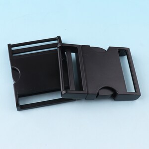 Black Release Buckle 38mm Metal Buckle Slider Adjuster Buckle Release ...