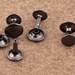 50sets Gunmetal Rivets 913mm Metal Button Double Capped - Etsy