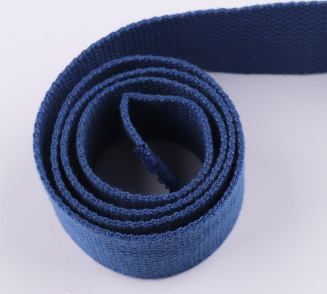 Cotton Webbing 3-10 Yards*38mm Royal Blue Webbing Solid Color Webbing ...