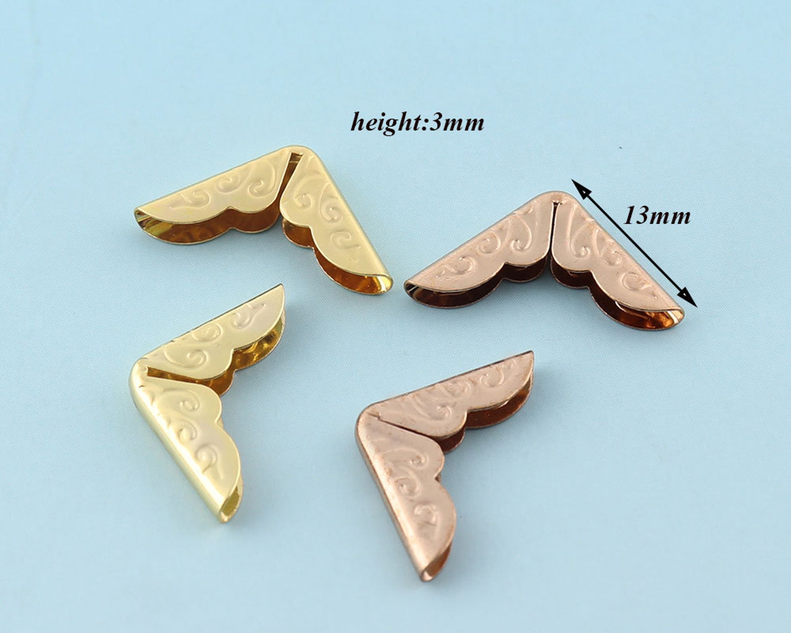 Mini Corners 30pcs 13mm Decorative Book Corner Protector - Etsy