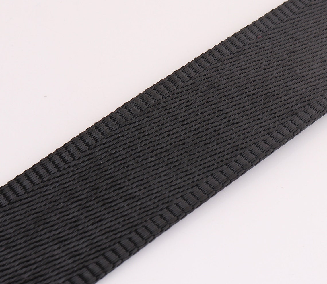 3/5yards38mm Heavy Weight Webbing Black Webbing Cotton | Etsy