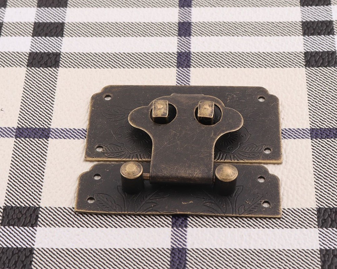 2sets Embossed Box Latch 53*45mm Vintage Hasp Box Hardware Chest ...
