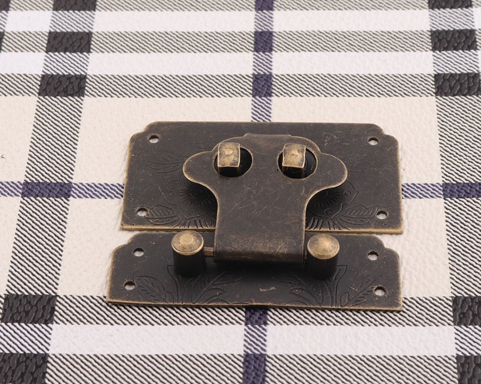 2sets Embossed Box Latch 5345mm Vintage Hasp Box Hardware - Etsy