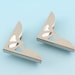 20pcs Silver Corners 1 1/430mm Embossed Corner Decorative Corner ...