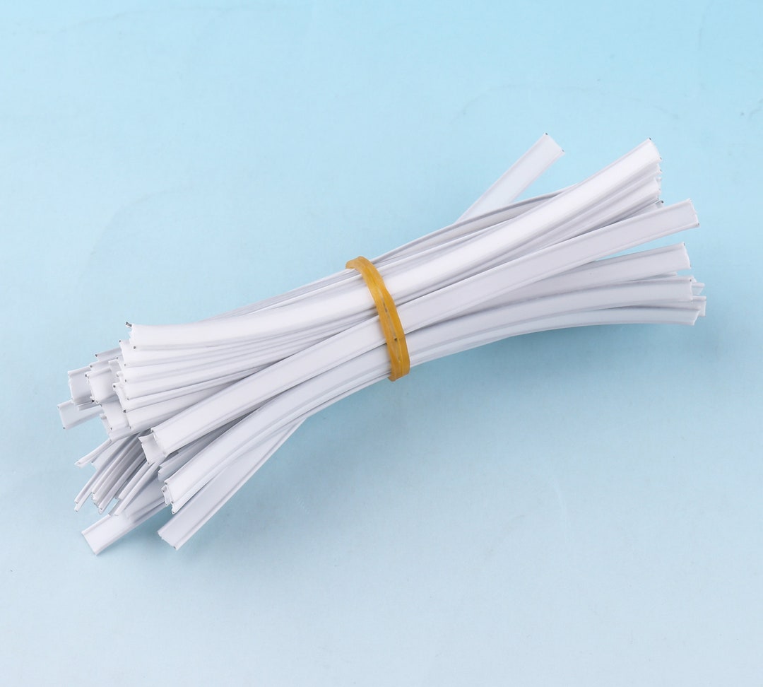 10cm Nose Wire 100 Pcs Plastic Nose Strip for Masks Nose Tape Masking ...