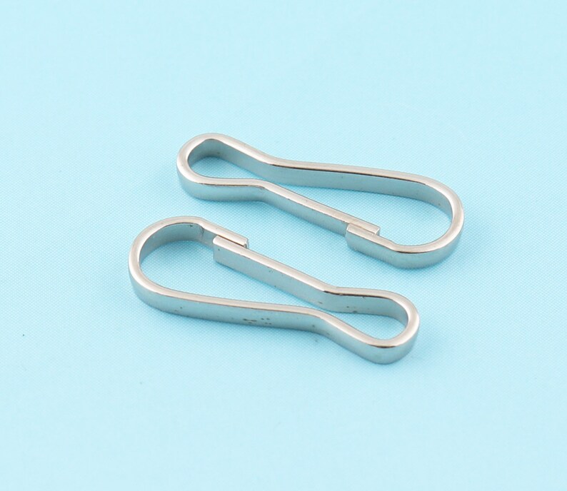 Mini Lanyard Hook Clips Hook 100pcs 16mm Silver Tone Clasp for - Etsy