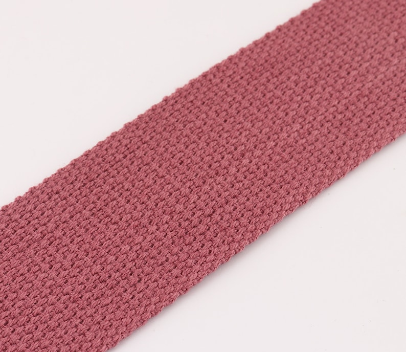 Cotton Webbing 5yards32mm/38mm Solid color Webbing Fabric | Etsy