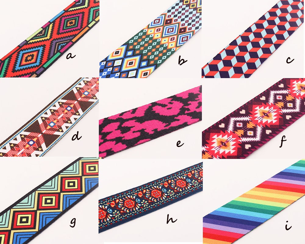 Floral Webbing Heavy Weight Webbing 38MM Leash Webbing - Etsy