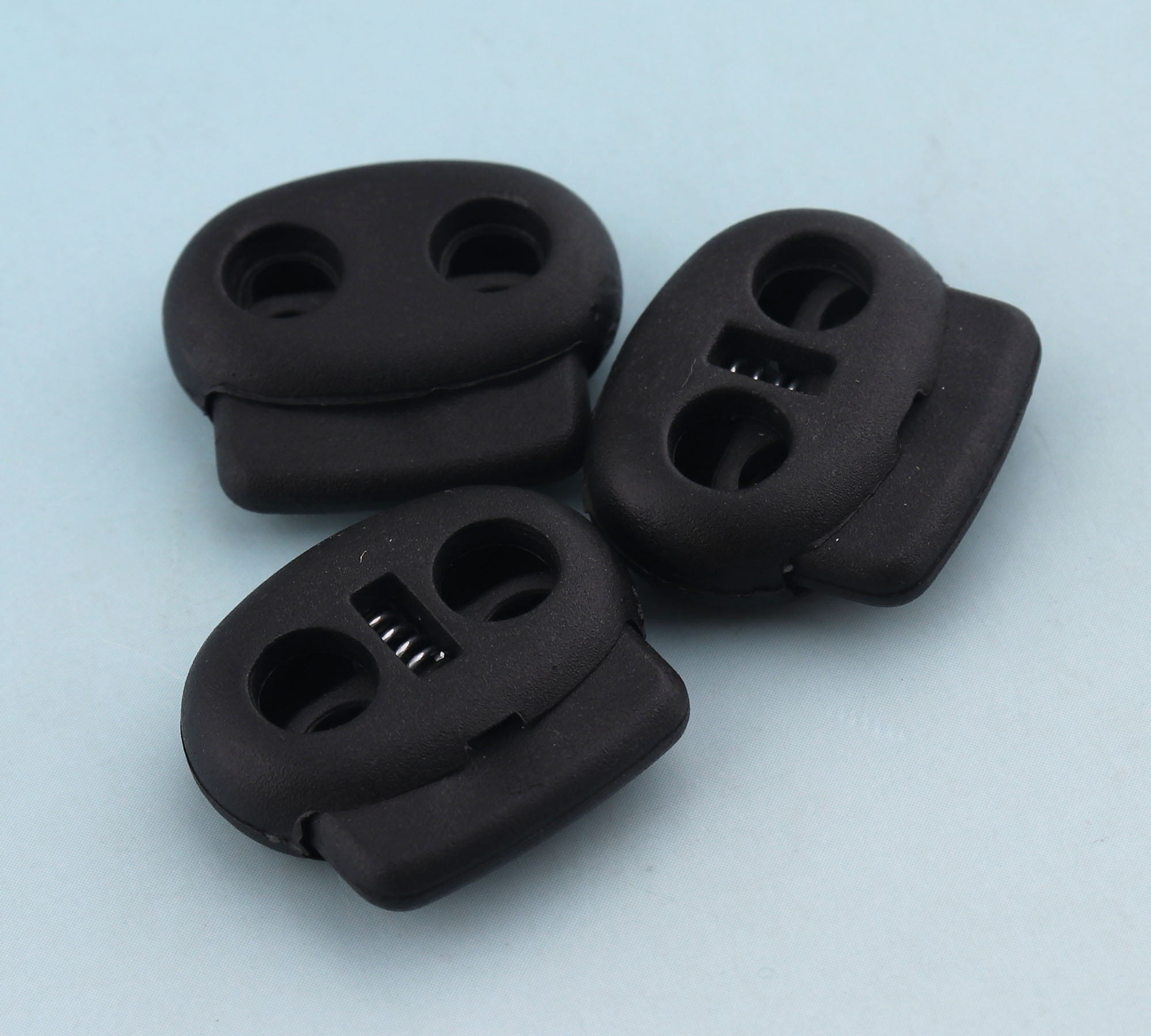 30-50pcs 5mm Rope Cord Stopper Black Cord Lock for Elastic - Etsy