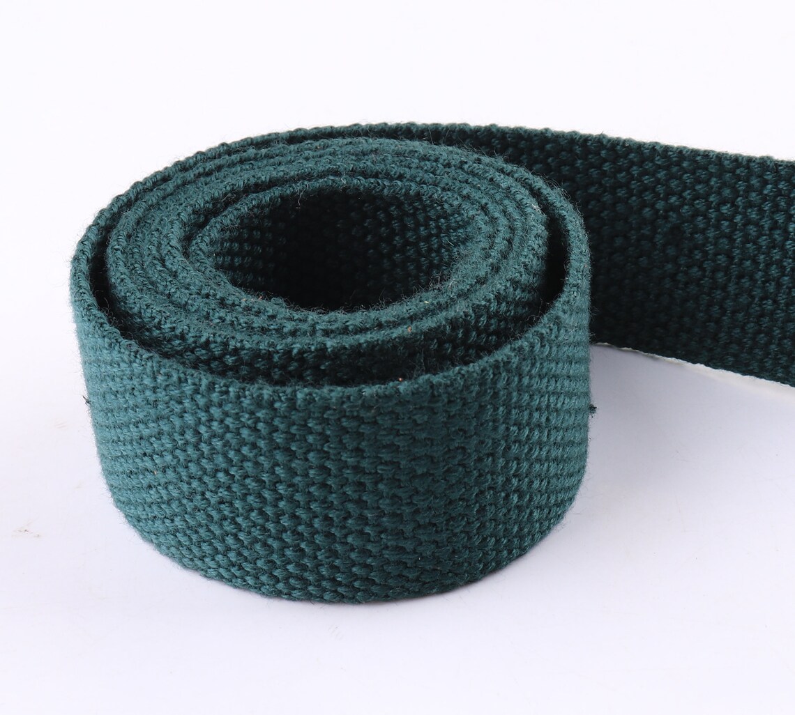 Dark Green Webbing 10 Yards25mm Solid Color Webbing Bag Strap - Etsy UK