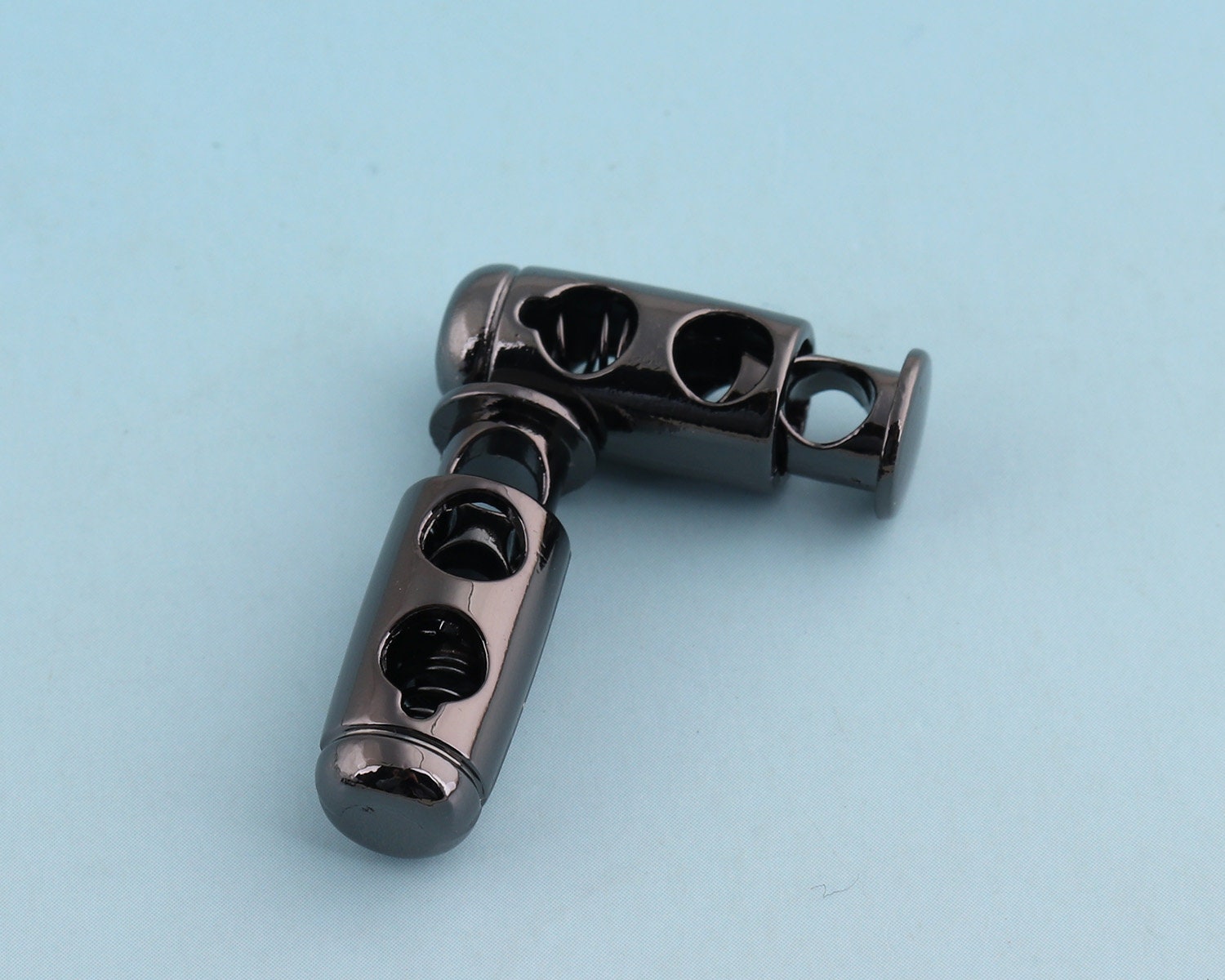 4mm Metal Cord Lock Gunmetal Toggle Cord Stopper Cord Toggle - Etsy