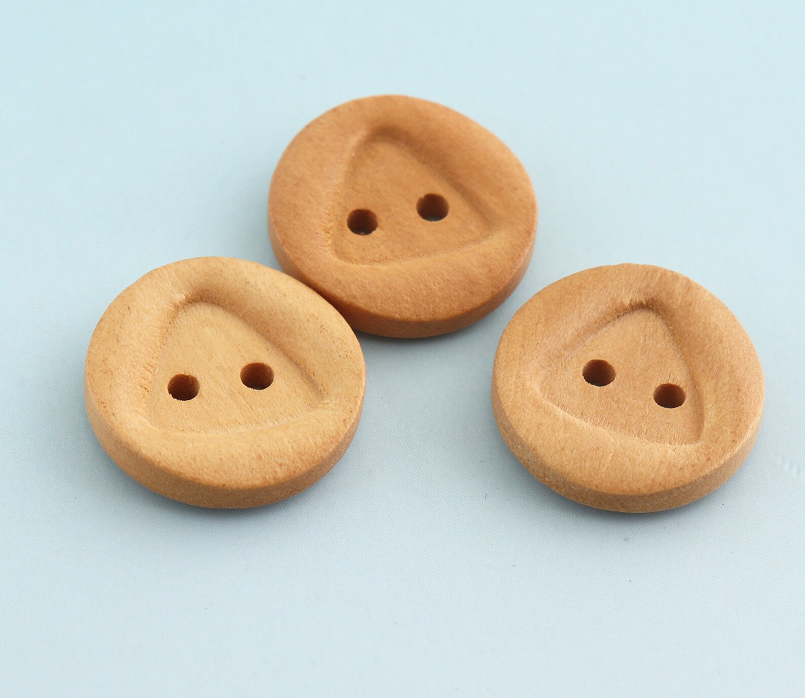Wooden Buttons 20pcs 18mm Wood button Coat Buttons Two holes | Etsy