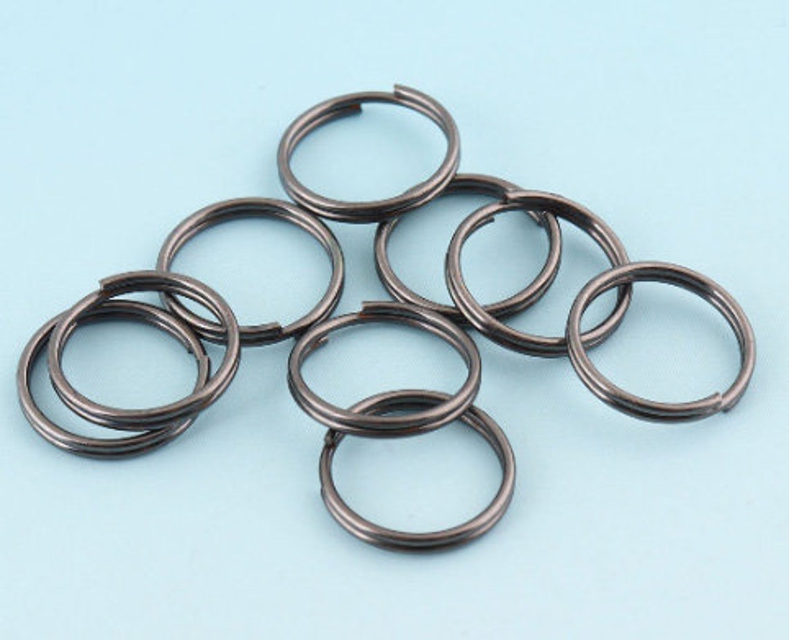 Metal Split Rings 500pcs 10mm Key Ring O Ring Jump Rings Large - Etsy