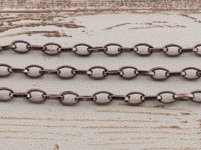 10mm Wide Gunmetal Bag Chains Metal Purse Chain Shoulder | Etsy