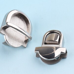 Silver Bag Lock 27*20mm Mini Purse Lock Metal Bag Lock Latch Lock Twist ...
