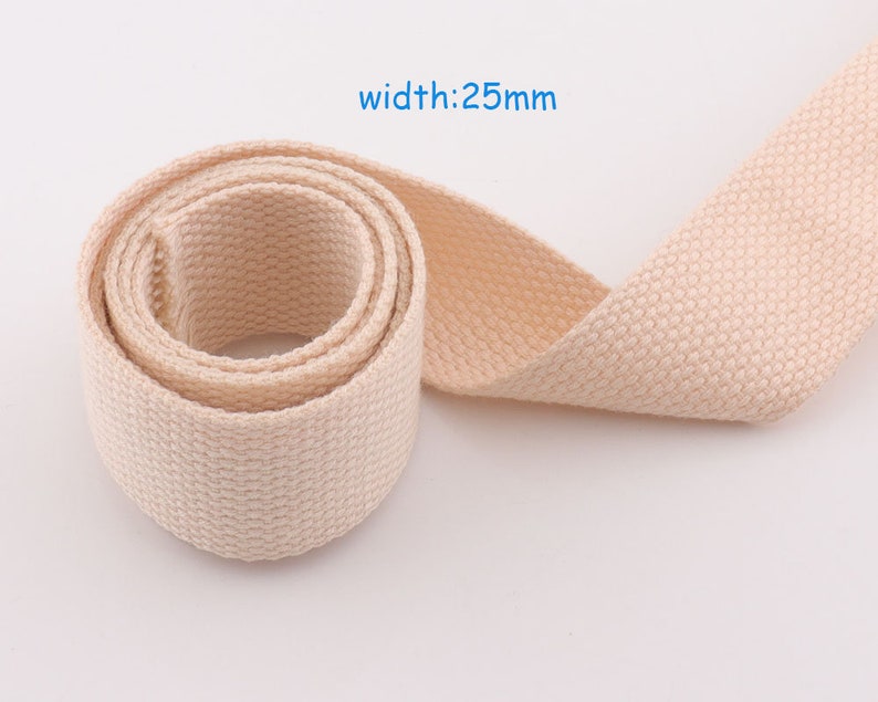 Light Khaki Webbing 5 Yards32mm Pure Color Webbing Fabric | Etsy