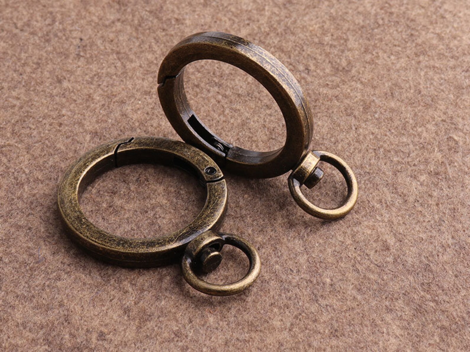 Antique Bronze Swivel Clasp Spring Buckle Spring Clasp O Snap - Etsy