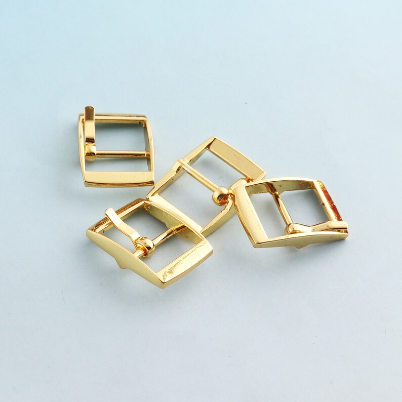 Gold Pins Buckles 14mm Adjuster Buckles Belt Buckles Strap - Etsy