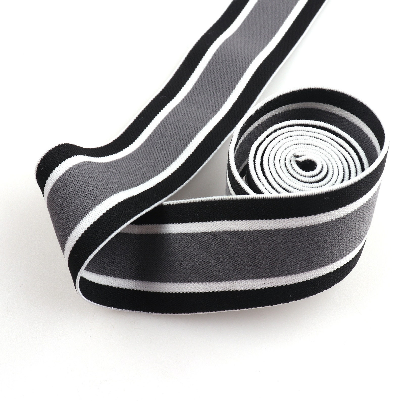 Soft Elastic Webbing Strap 1.5inches Dark Gray Elastic Band - Etsy