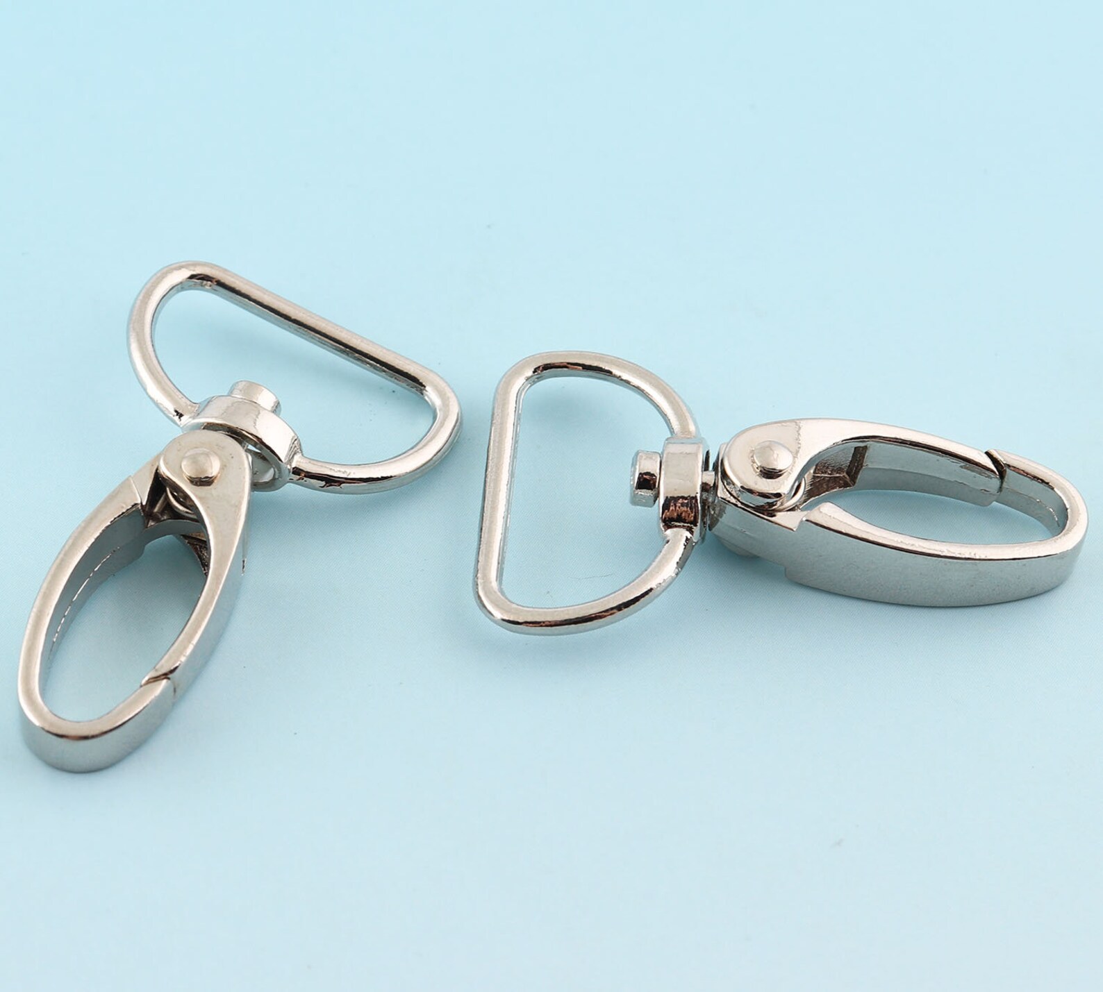 Alloy Swivel Clasp Snap Hook 15pcs 20mm Silver Swivel Hooks - Etsy