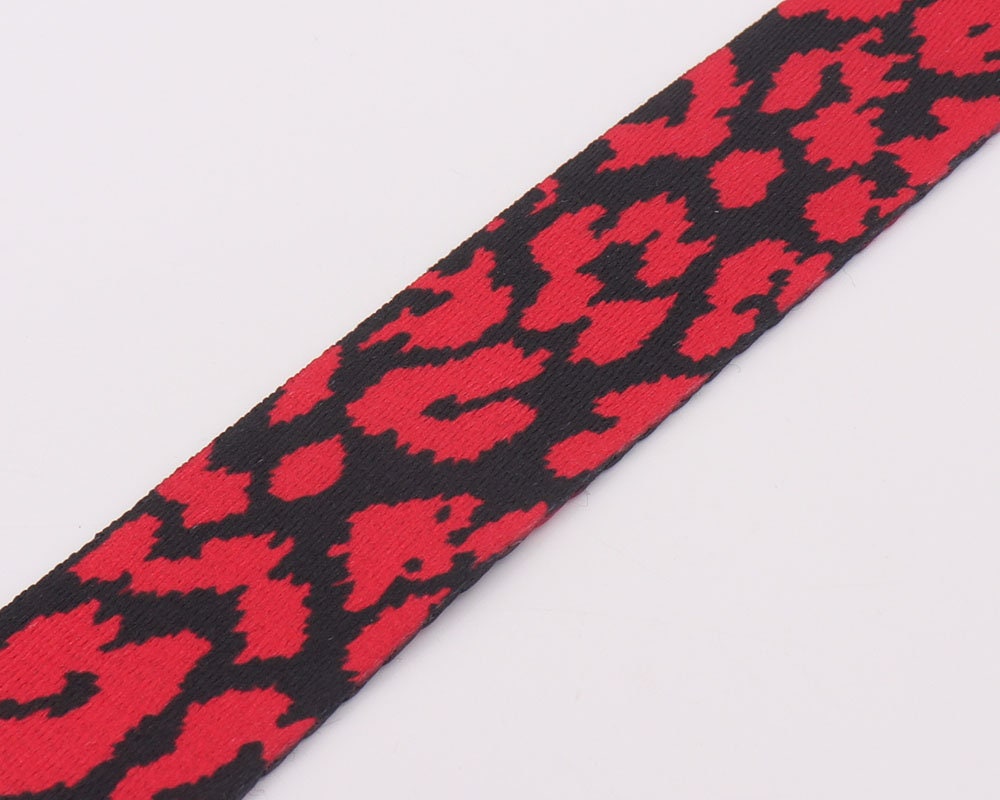Soft Webbing Black/red Webbing 38mm Hi-q Webbing Stripe | Etsy