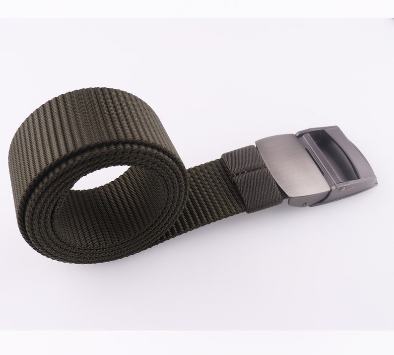 Webbing Belts 38 Mm Nylon Webbing Belt Adjust Belt Solid Color - Etsy