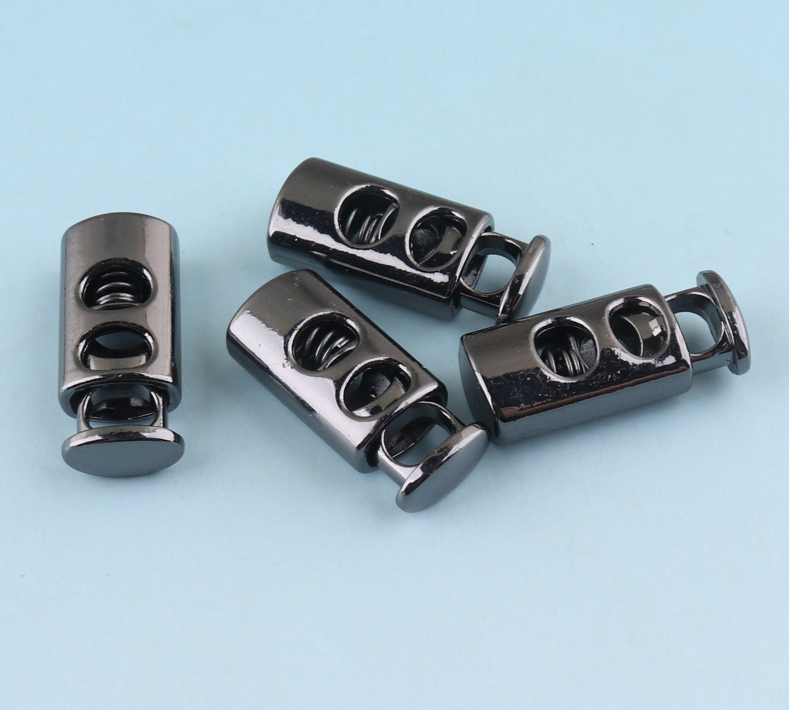 5mm Gunmetal Toggle Cord 10pcs Metal Cord Locks Stopper Cord - Etsy