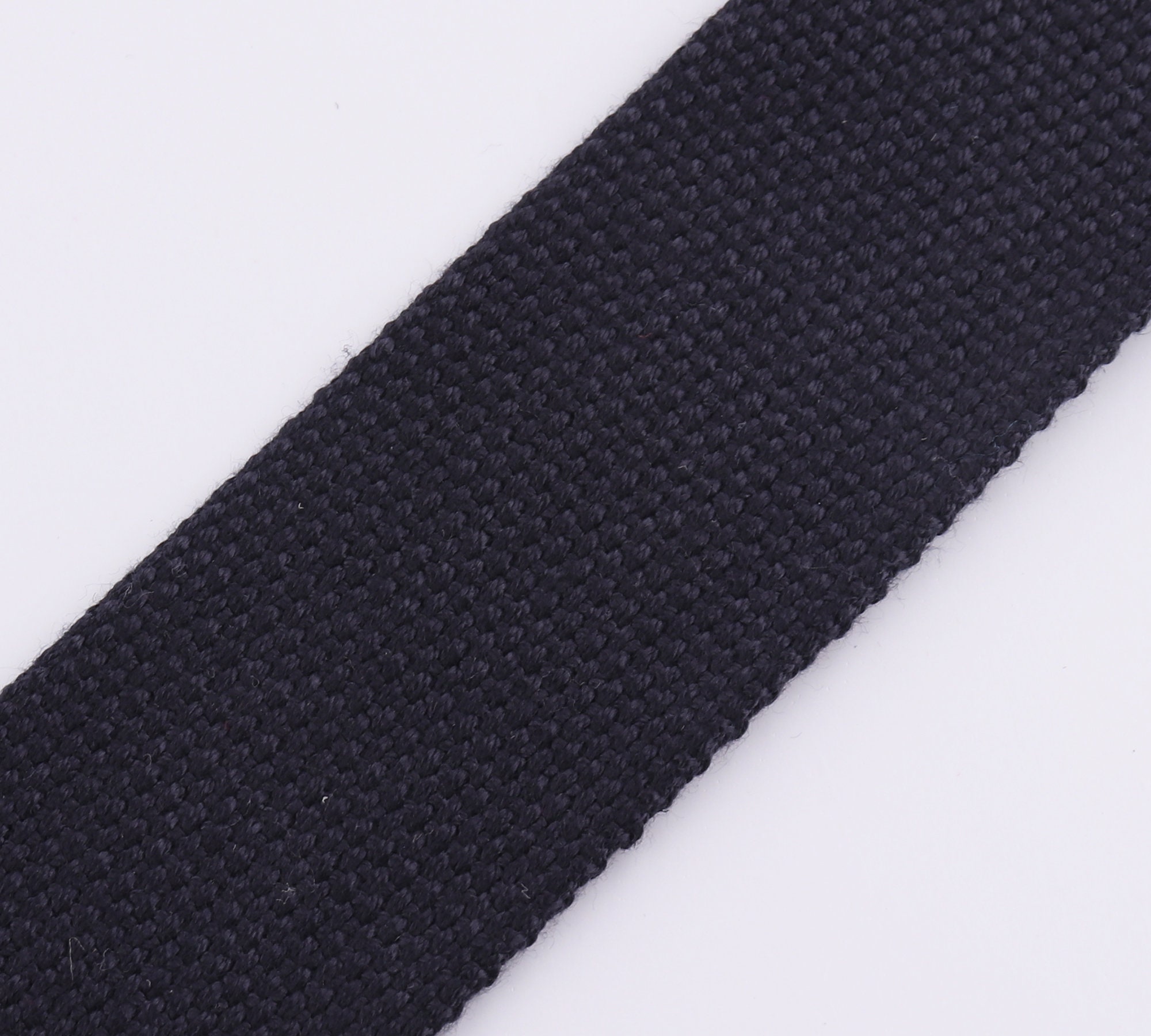 Cotton Webbing Black Webbing 10 Yards38mm Solid Color Webbing | Etsy