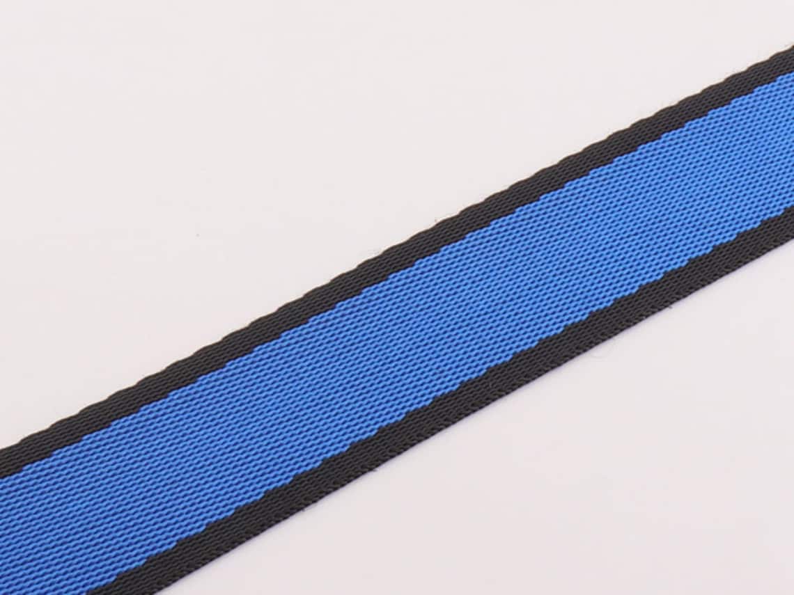 Blue Webbing 1inch Light Weight Webbing Leash Webbingstripes - Etsy