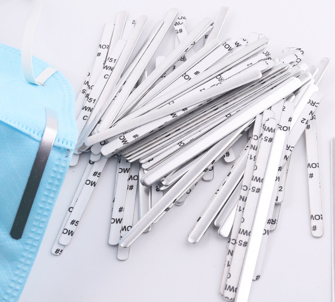 Nose Wire 150pcs 5mm Aluminum Nose Strip for Masks Nose Tape | Etsy