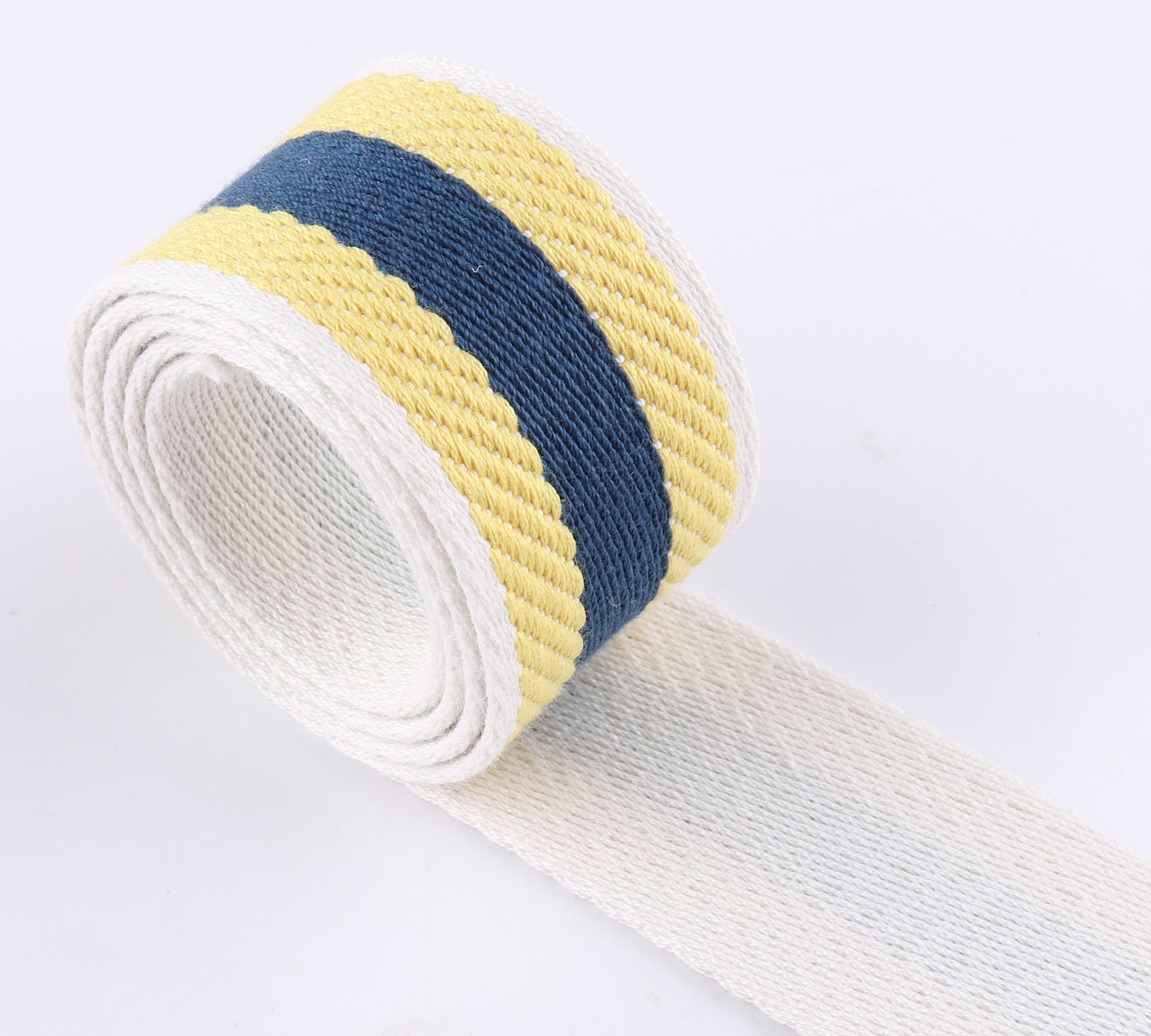 Stripes Webbing by the yard 38mm Cotton Webbing Strap Leash | Etsy