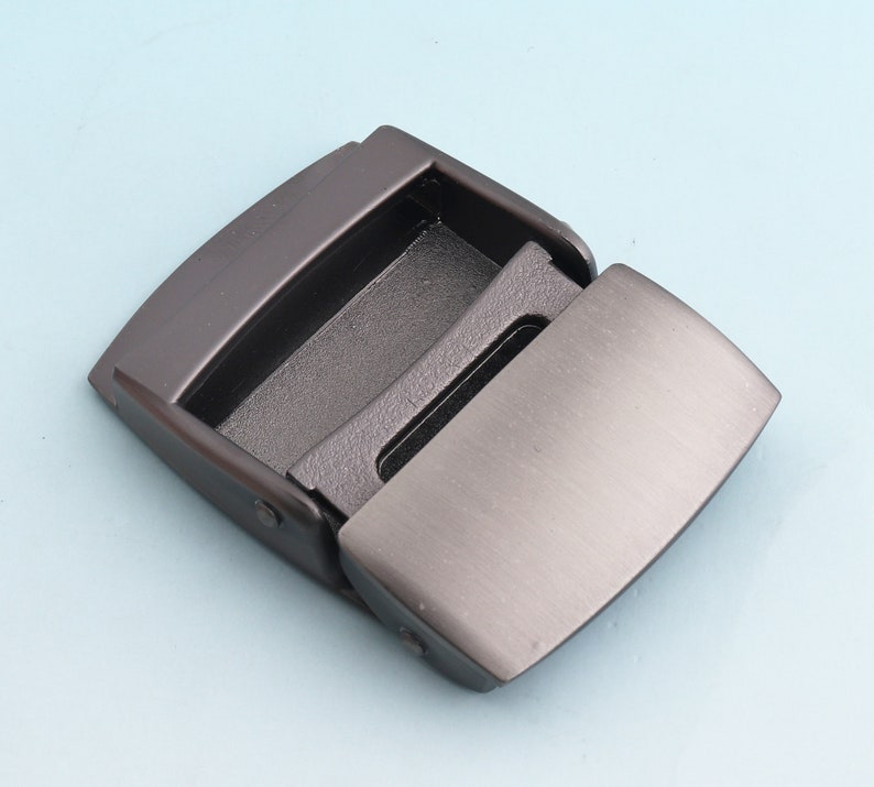 Webbing Belts Buckles 38 Mm Matte Gunmetal Belt Adjust Buckles - Etsy