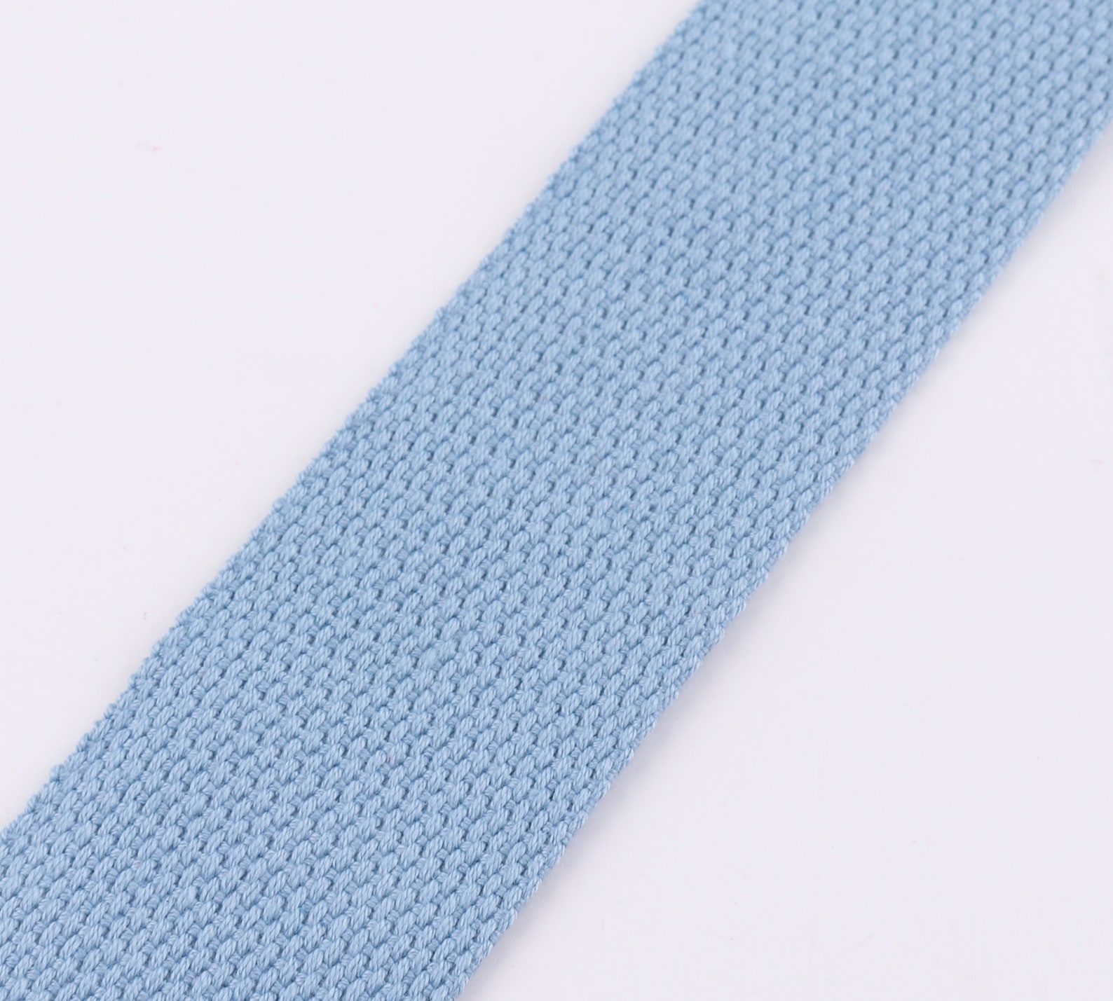 Light Blue Webbing Cotton Webbing 3-10 Yards*32mm Solid Color Webbing ...