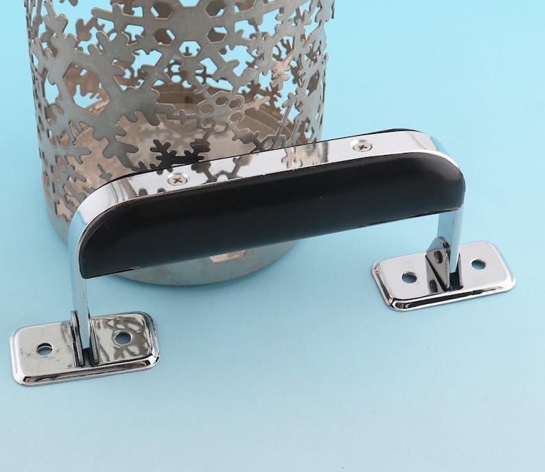 Plastic Handle 15cm Black & Silver Box Handle Suitcase Handle - Etsy