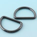 D Rings Metal D Buckle 1 5/840mm Belt Strap Buckle Webbing Ring Handbag ...