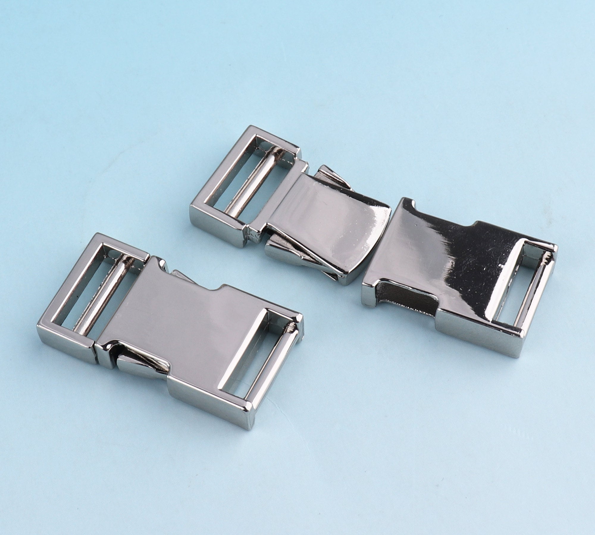 2pcs 13mm Mini Release hebilla plata ajustable hebilla | Etsy