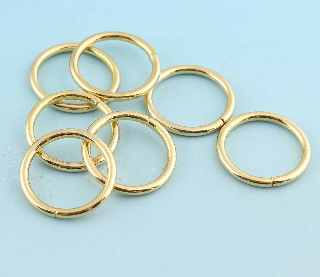 20mm Jump Rings 100pcs Gold Jump Rings Open Jump Rings O Rings Split ...