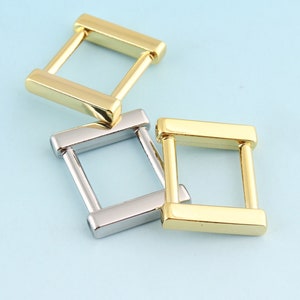 Square Rings 6pcs 18mm Multi Color Rectangle Rings Rectanglar Rings ...