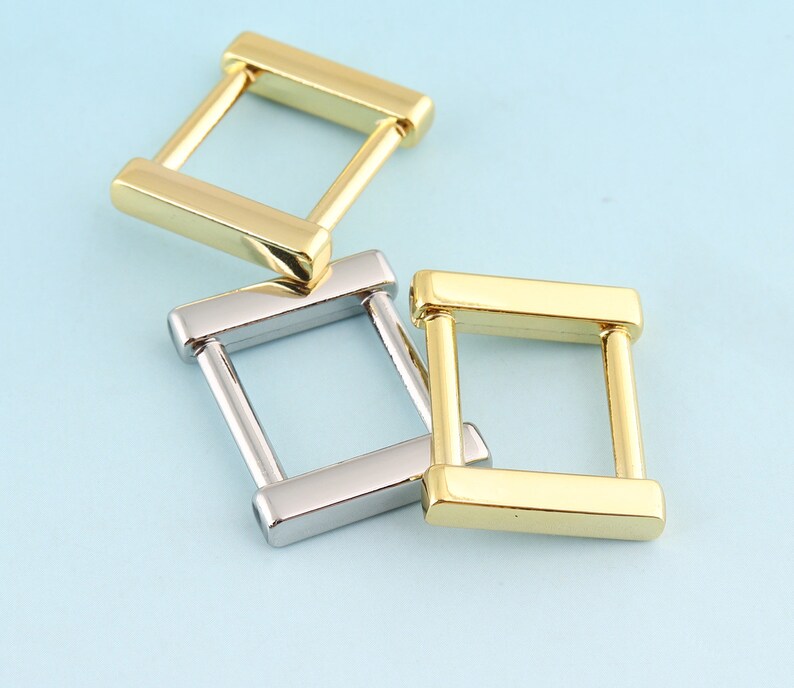 Square Rings 6pcs 18mm Multi Color Rectangle Rings Rectanglar Rings ...