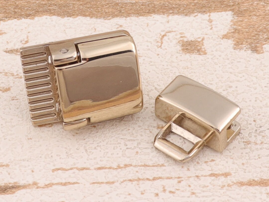 Light Gold Purse Lock Turn Lock 30mm X 20mm Metal Box Lock Latch Lock ...