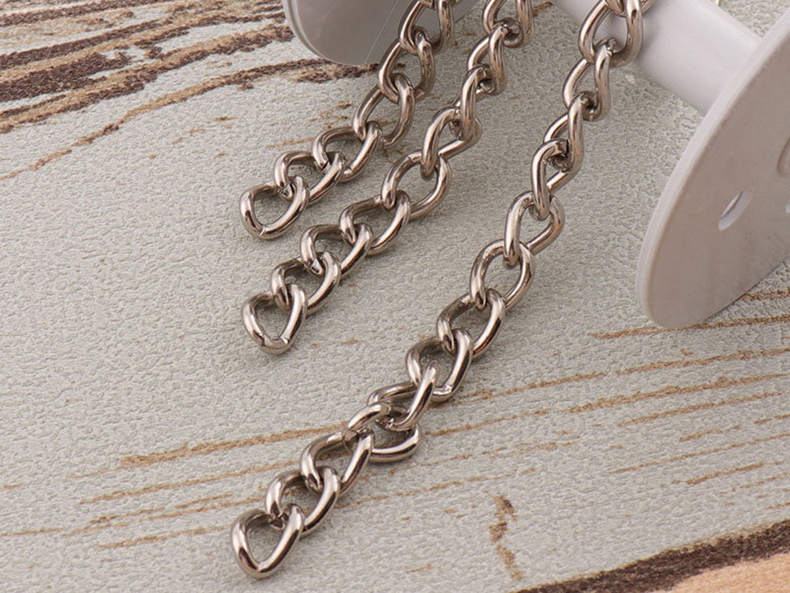 Silver Bag Chain 11mm Replacement Handle Chain Metal Shoulder Handbag ...