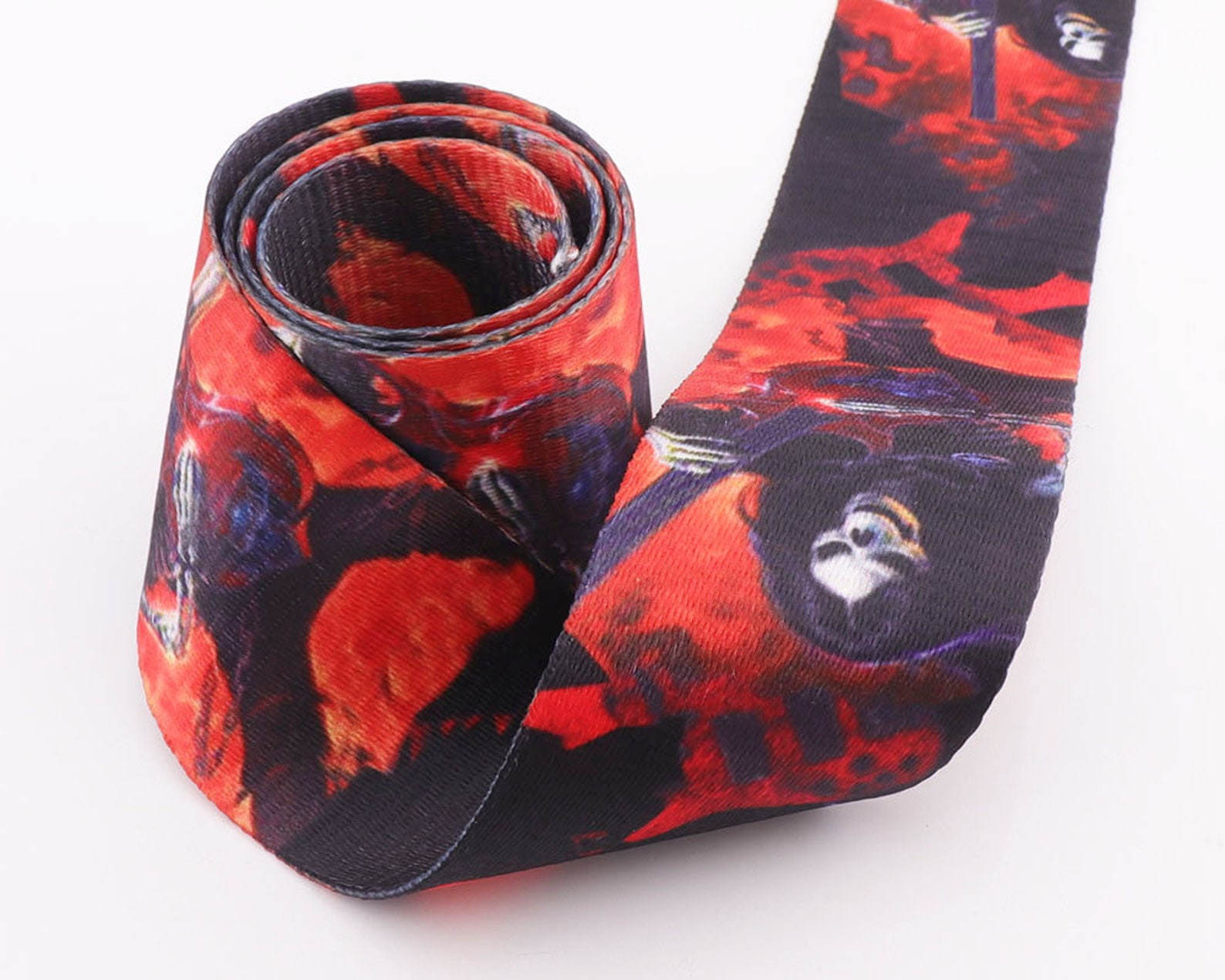 Colorful Webbing 50mmw Stripe Webbing Belt Strap Key Fobs - Etsy