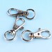 10sets 20mm Swivel Clasp With D Rings Lobster Clasp Lanyard Clips Snap ...