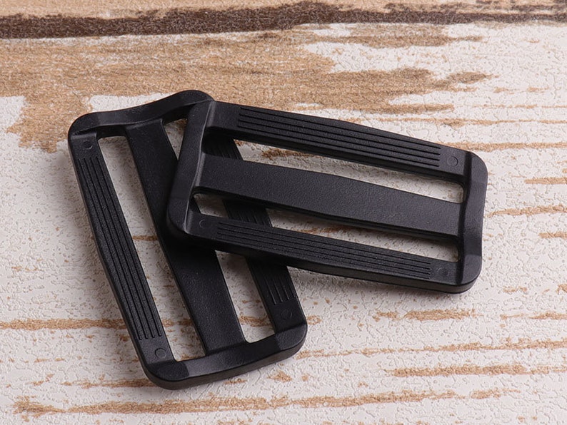 2inch(50*30mm)plastic Black Adjuster Buckle Release Belt Buckle Tri Bar ...