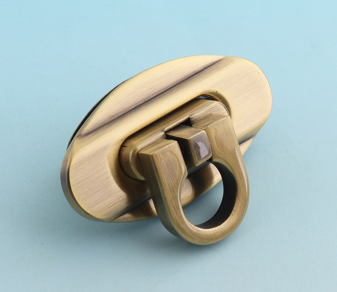 Bag Locks Bronze Lock Turn Lock 52*28mm Metal Box Lock Latch Lock High ...