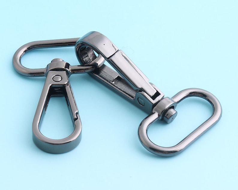 Gunmetal Swivel Clasp 48*25 Snap Hook Metal Lobster Clasp Lanyard Hook ...