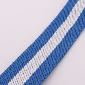 Blue Webbing 3 Yard X 38mm-stripes Straps Webbing Canvas - Etsy